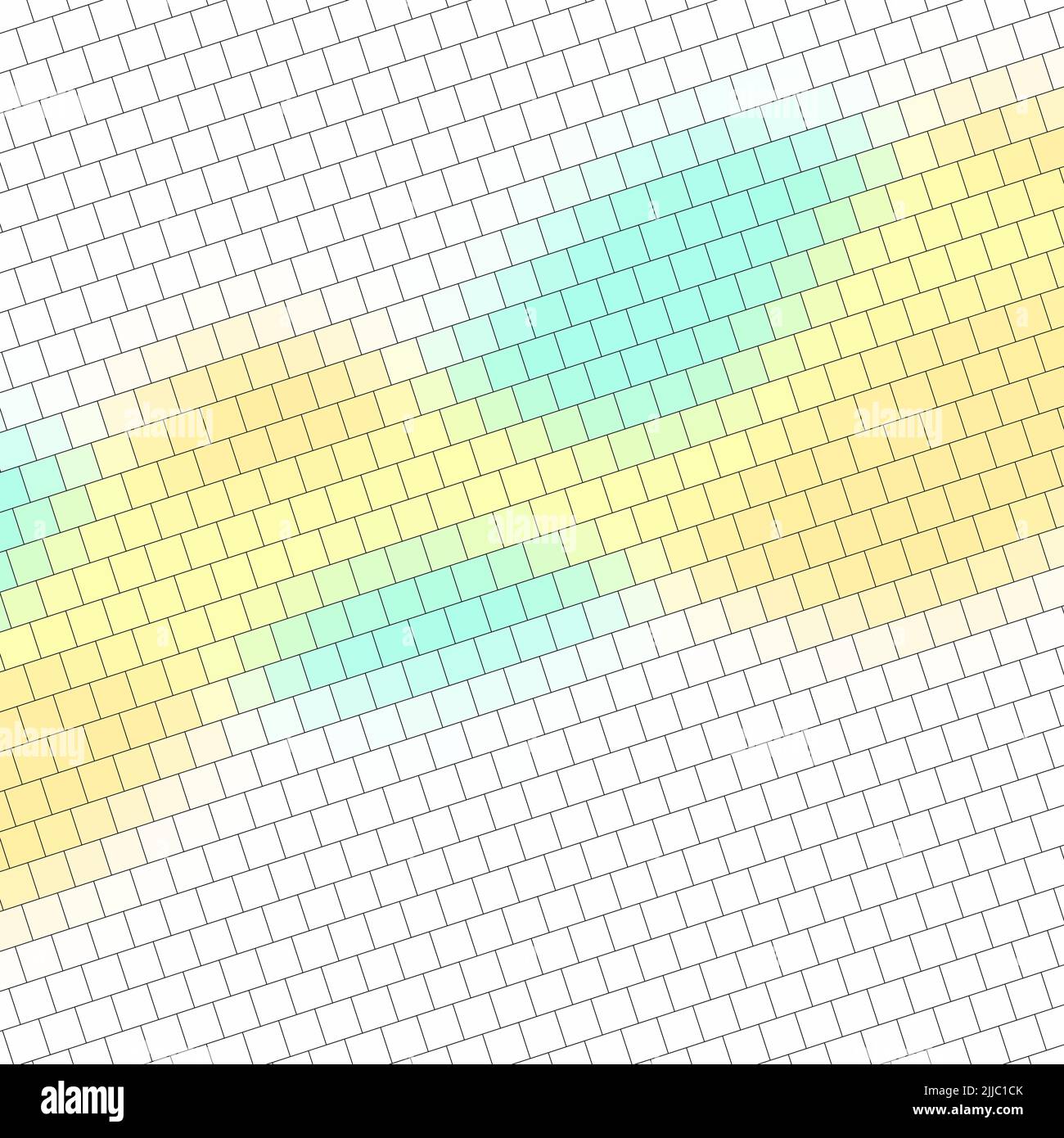 abstract squared Colorful palette brick wall texture background with ...