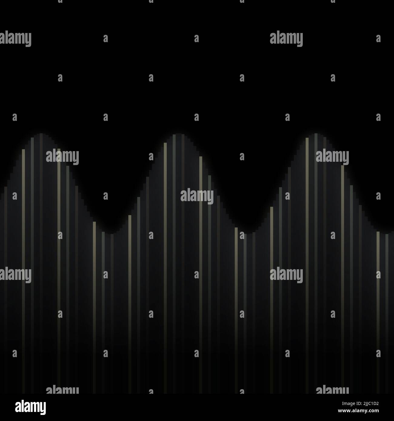Abstract colorful Illustration of Stylized Sound frequency equalizer ...