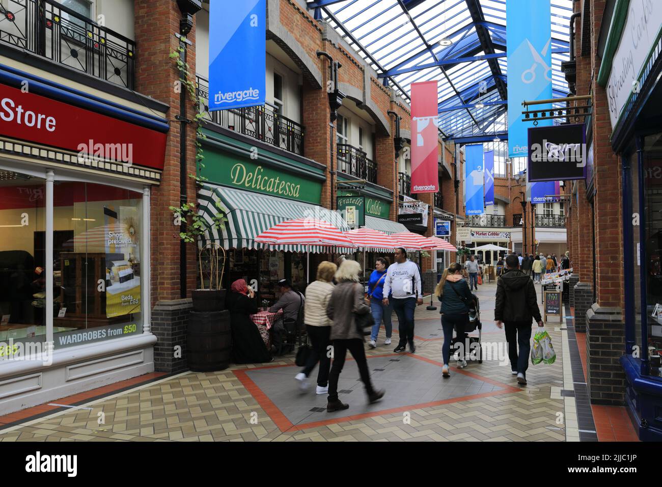 The Rivergate shopping centre, Peterborough City, Cambridgeshire ...