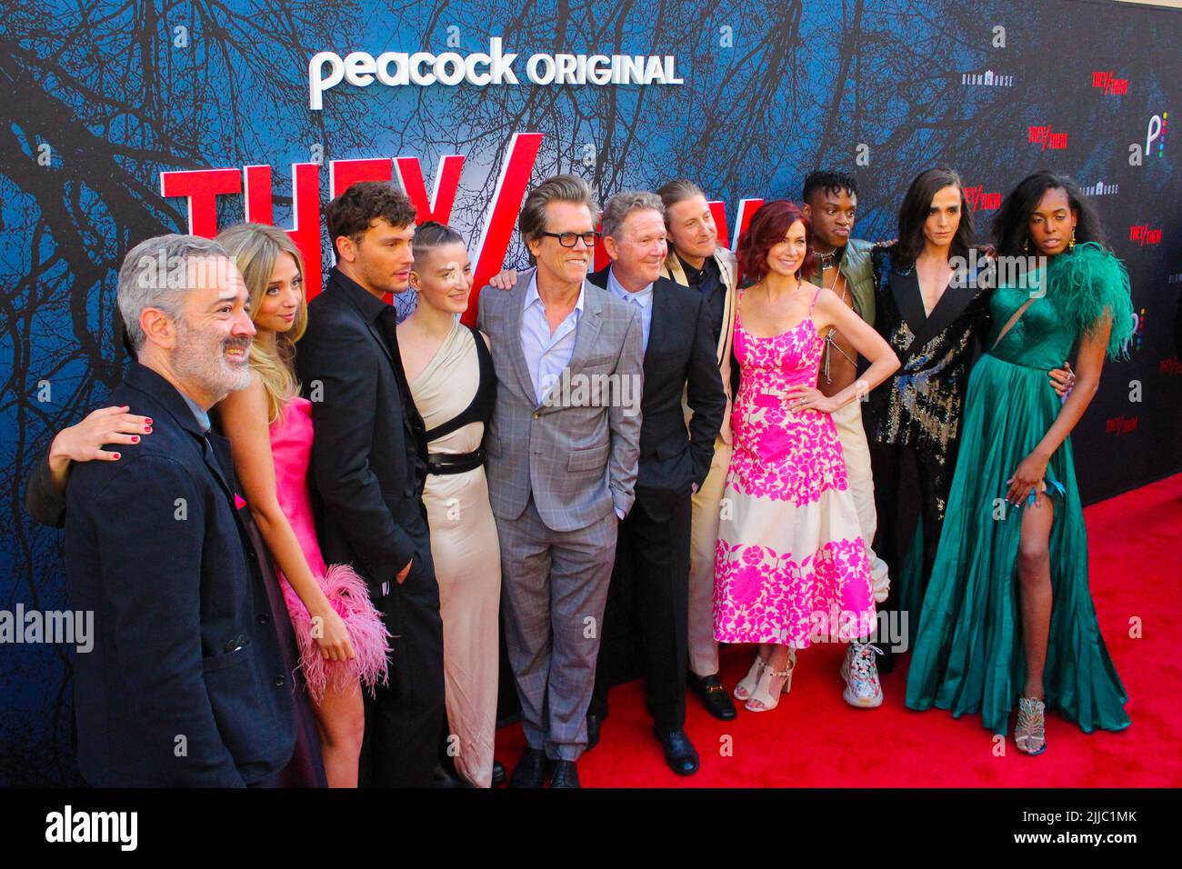 The cast and crew of 'They/Them' arrives at the premiere of 'They/Them ...