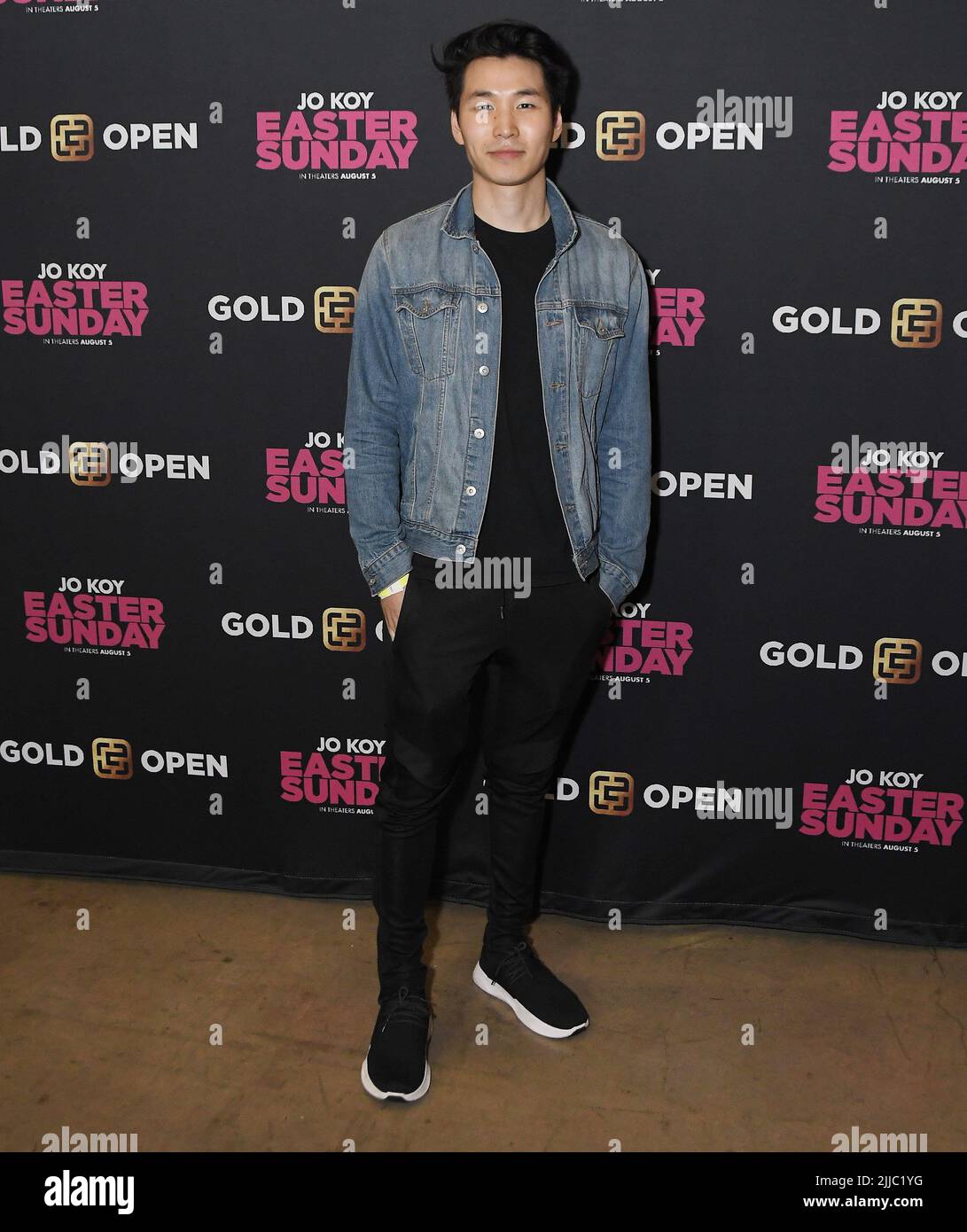 Michael Bow at the EASTER SUNDAY The Gold Open VIP Sunday Screening ...