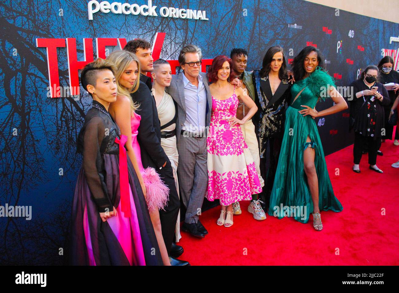 The cast of 'They/Them' arrives at the premiere of 'They/Them' at 2022 ...