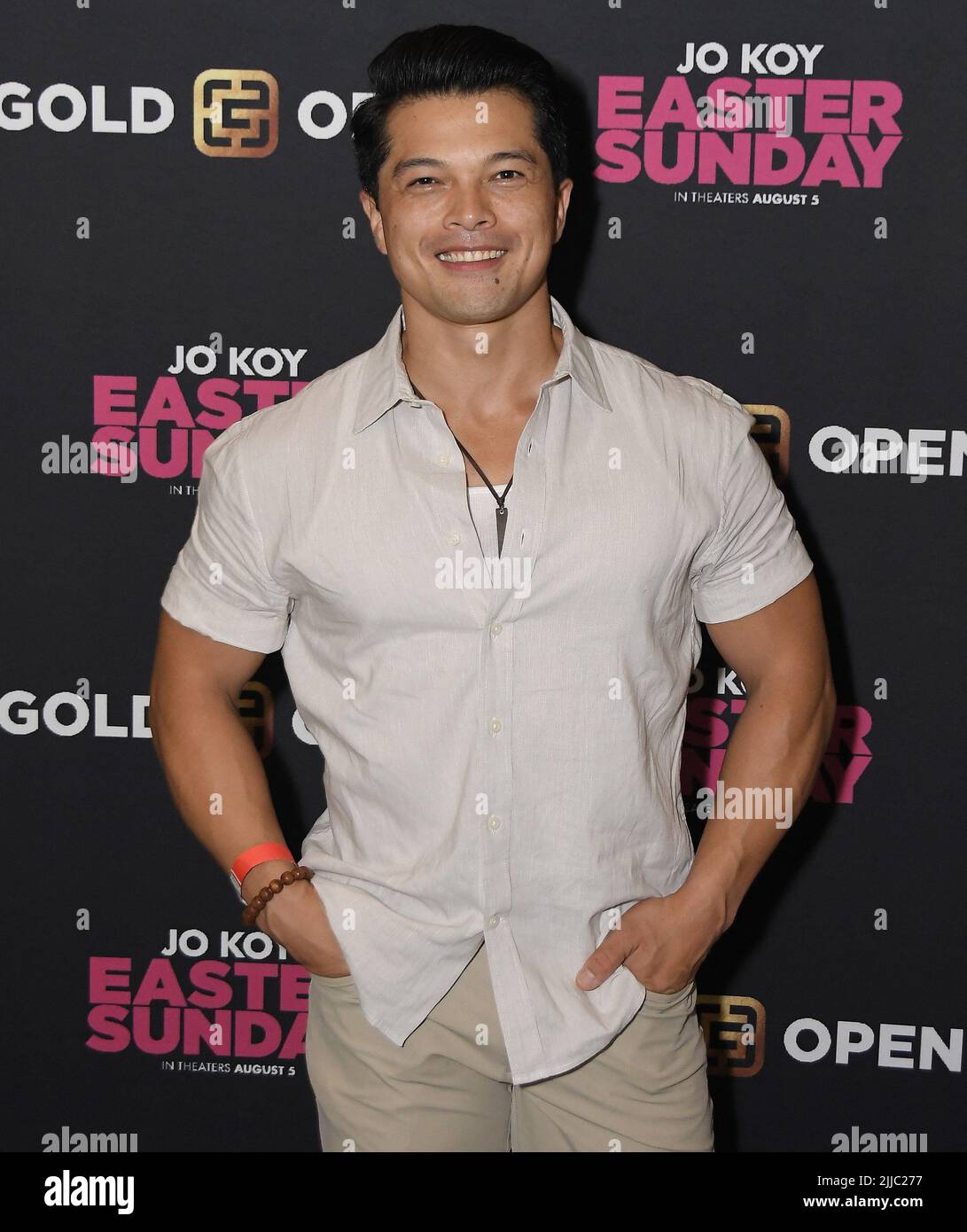 Vincent Rodriguez III at the EASTER SUNDAY The Gold Open VIP Sunday ...