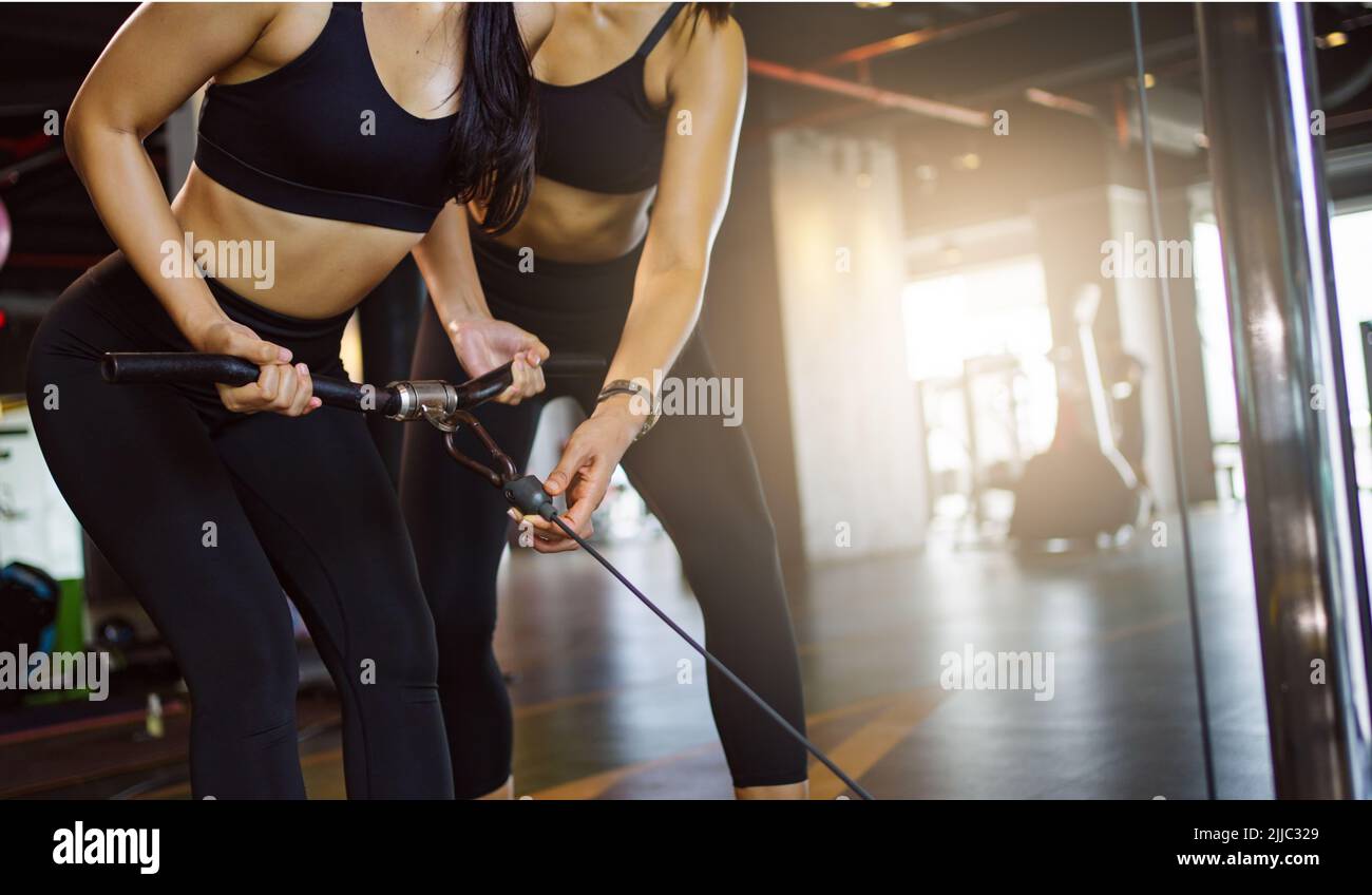 Body weight exercises hi-res stock photography and images - Alamy