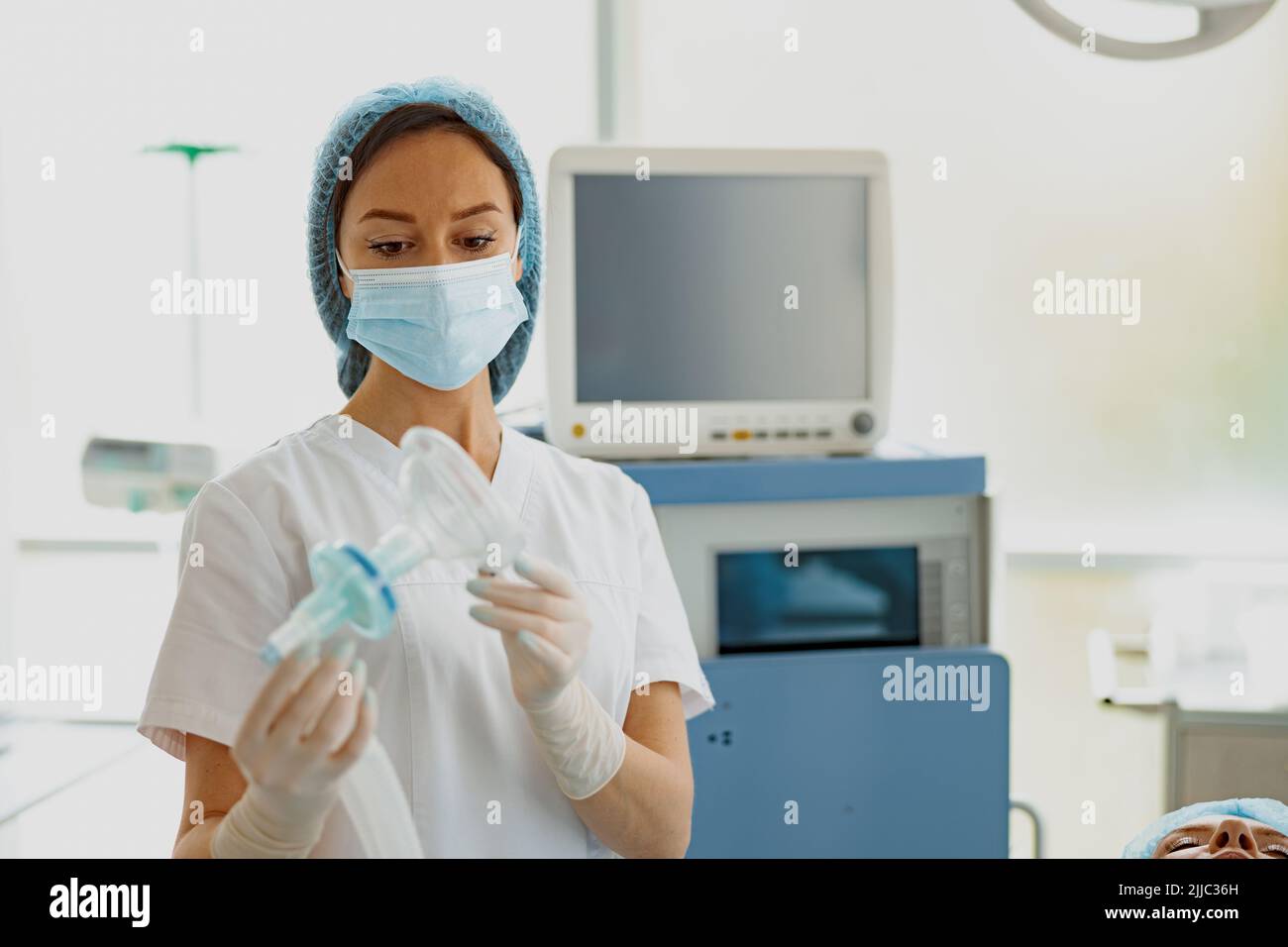 Anesthesia Mask Breathing