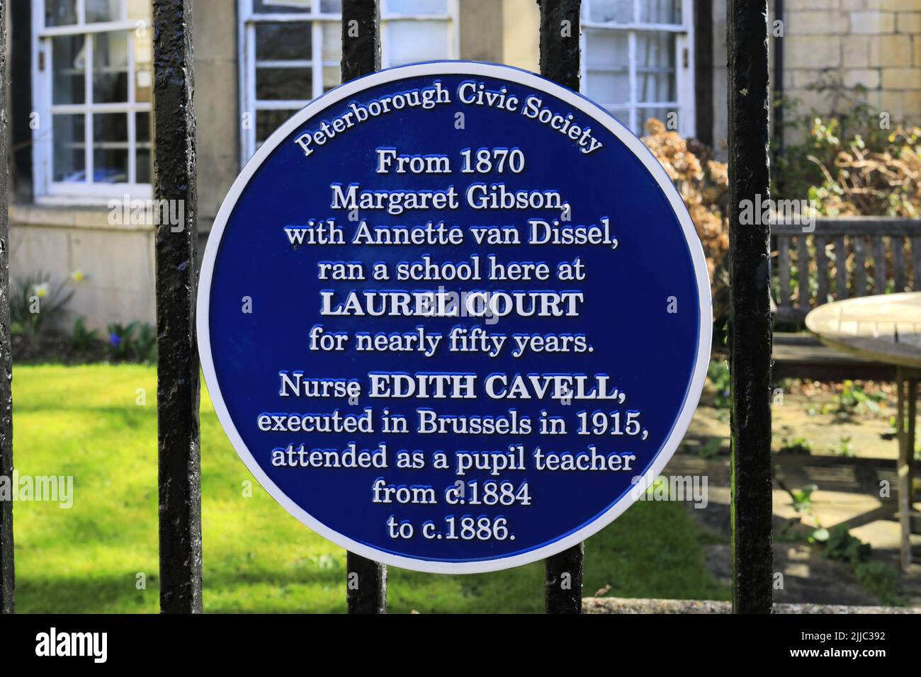 Edith cavell plaque hi-res stock photography and images - Alamy