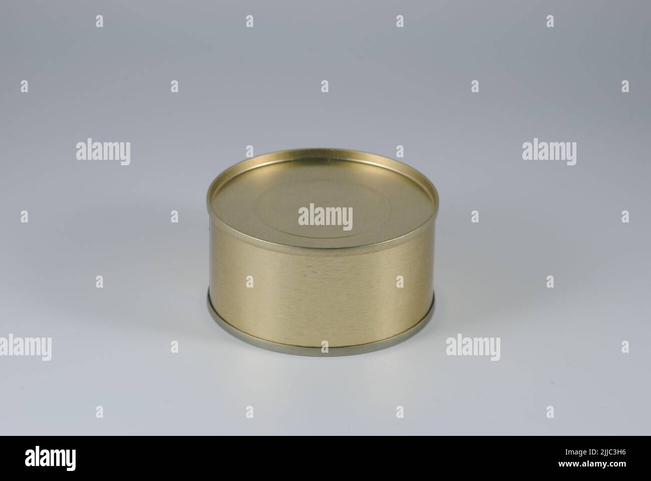 Isolated can in white background Stock Photo - Alamy