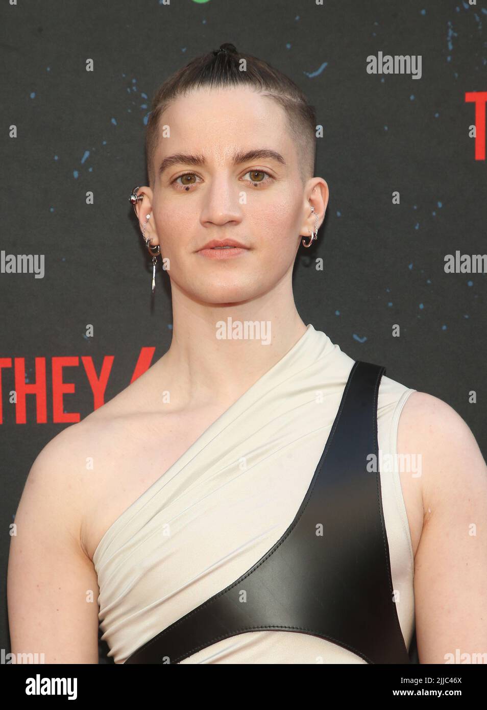 Los Angeles, Ca. 24th July, 2022. Theo Germaine. at the 2022 Outfest ...