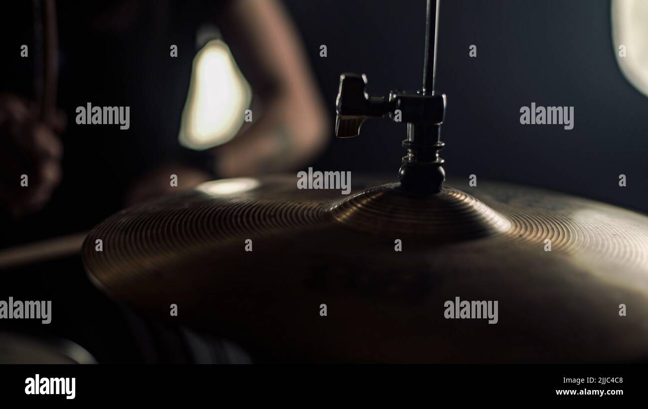Hands holding drumsticks hi-res stock photography and images - Alamy