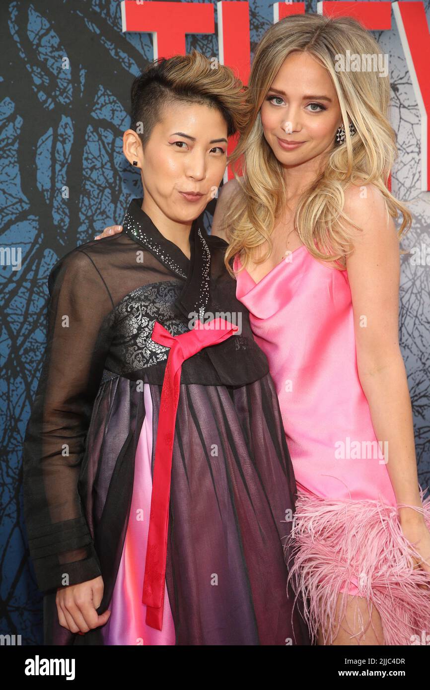 Los Angeles, Ca. 24th July, 2022. Monique Kim, Anna Lore. at the 2022 ...
