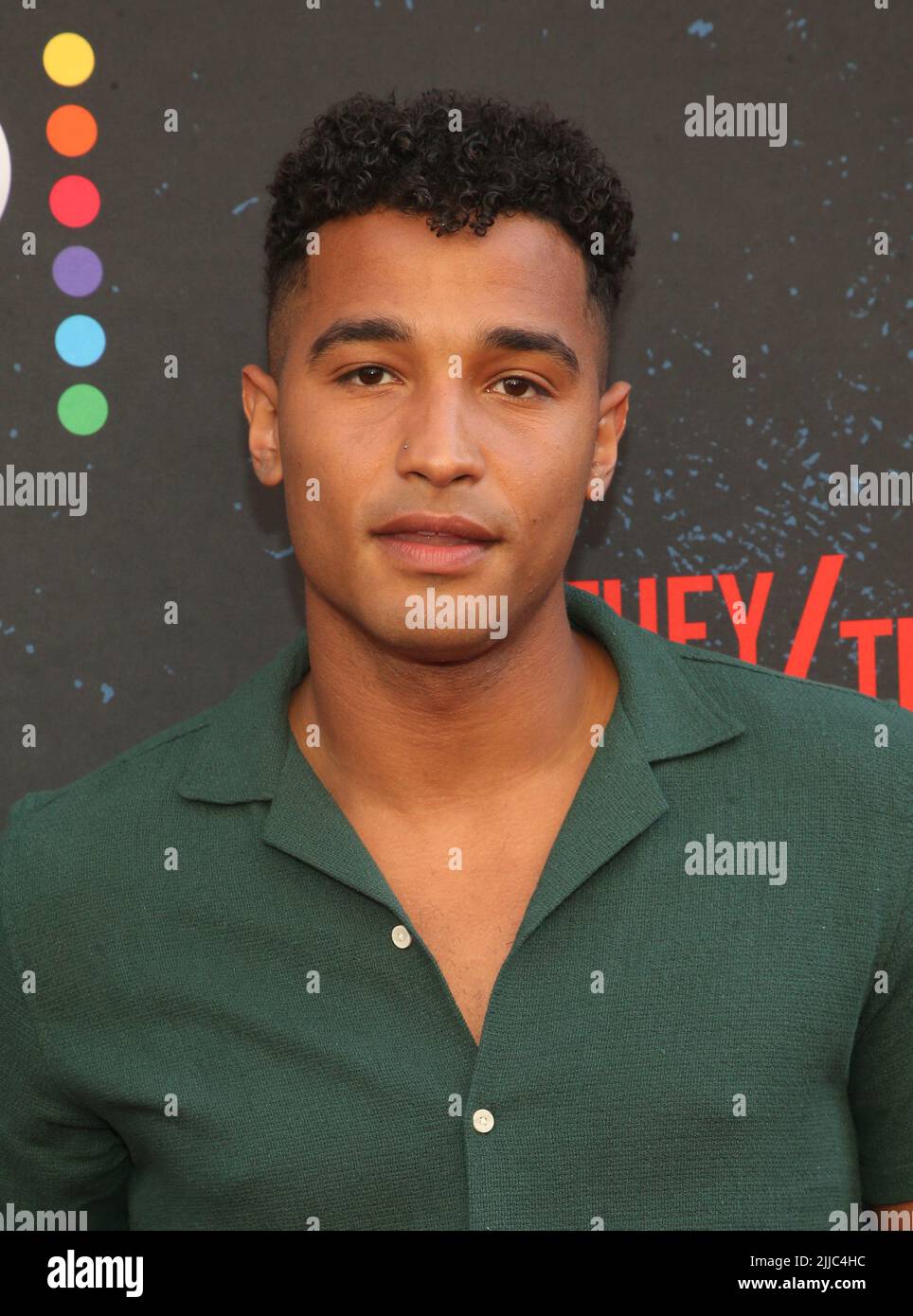 Los Angeles, Ca. 24th July, 2022. Devin Way. at the 2022 Outfest Los ...