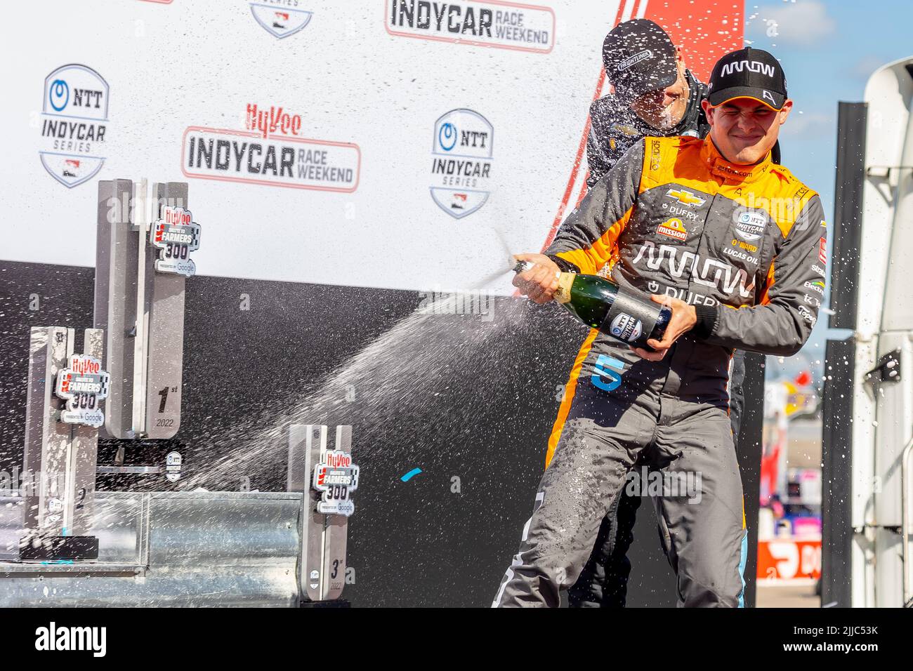 Newton, IA, USA. 24th July, 2022. PATO OWARD (5) of Monterey, Mexico ...