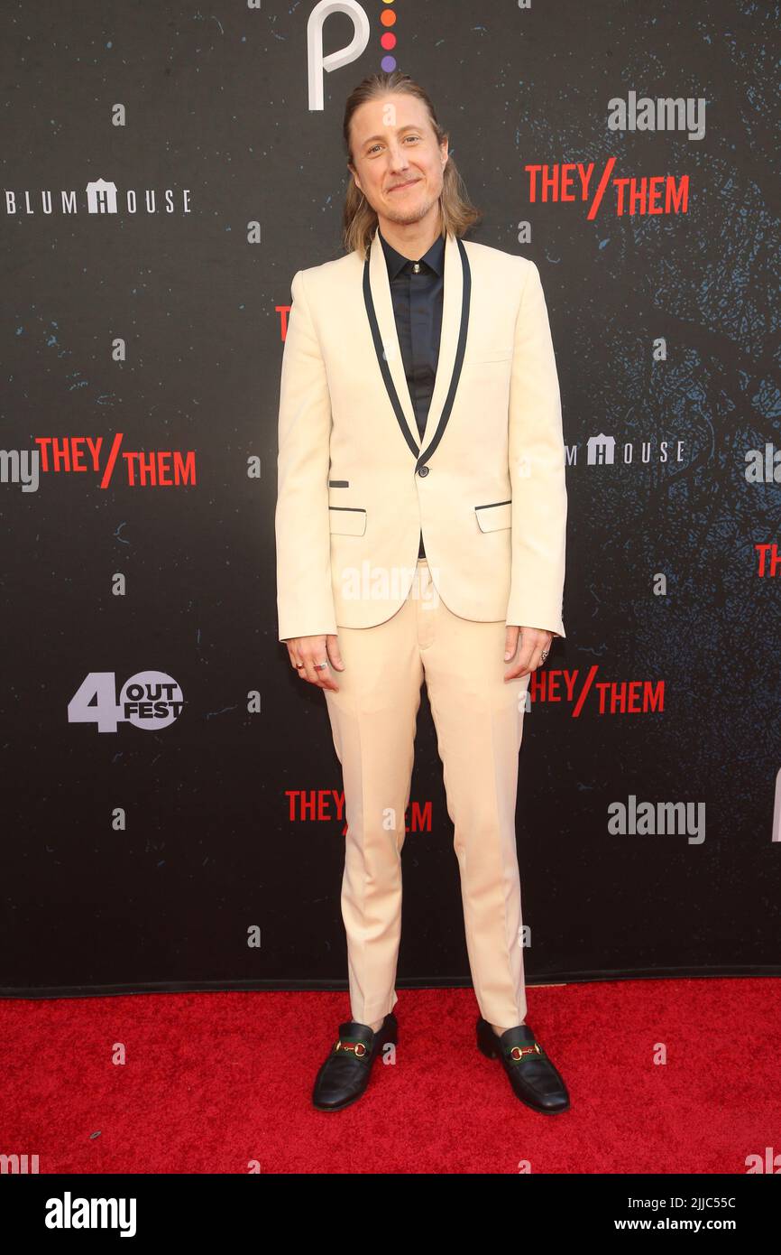 Los Angeles, Ca. 24th July, 2022. Scott Turner Schofield. at the 2022 ...