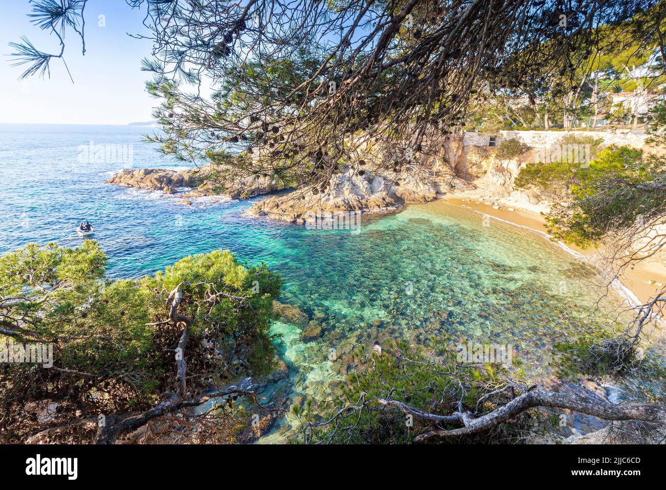 Cala del pi costa brava hi-res stock photography and images - Alamy