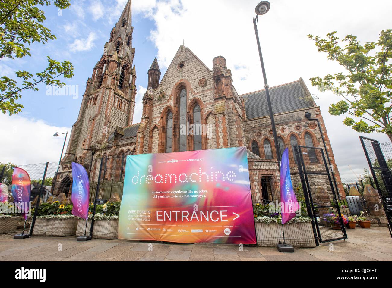 Dr Jane Hall of Assemble, at Carlisle Memorial Church in Belfast, where ...