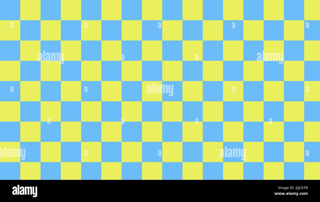 Yellow Checkered Border