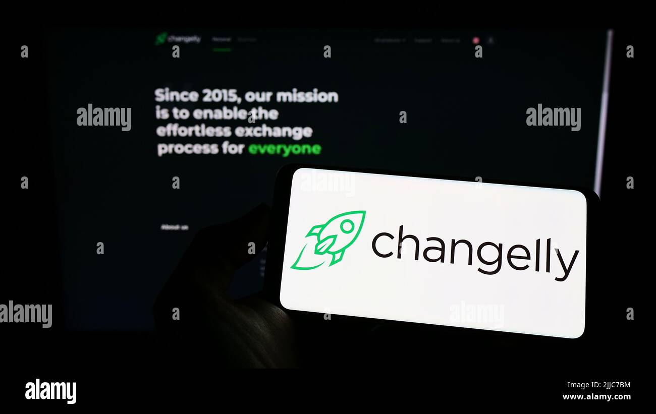 Changelly logo hi-res stock photography and images - Alamy
