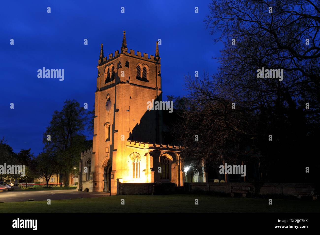 St Thomas a Becket church, Ramsey town, Cambridgeshire, England, UK ...