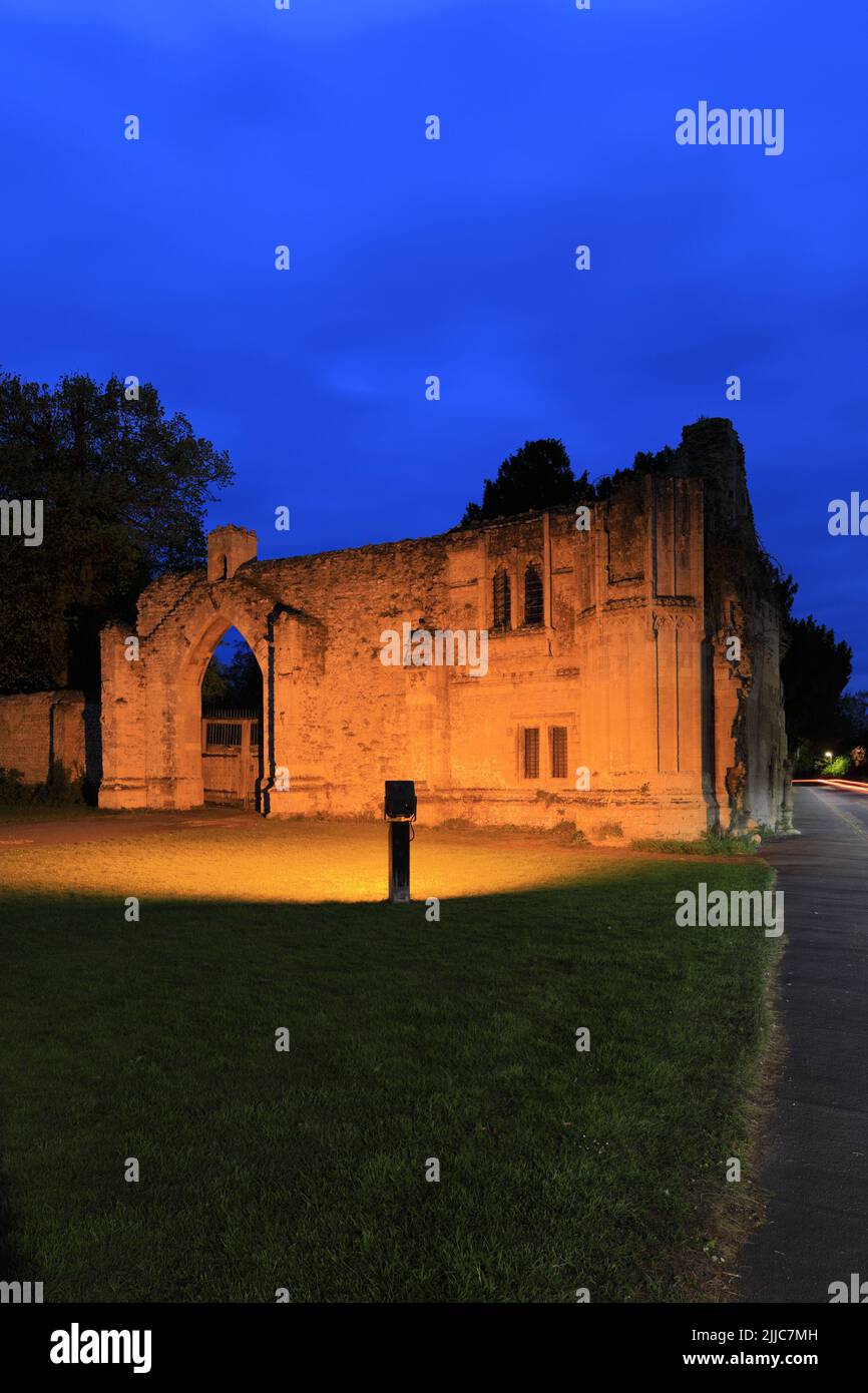 Ramsey Abbey Gatehouse, Ramsey town, Huntingdonshire, Cambridgeshire ...