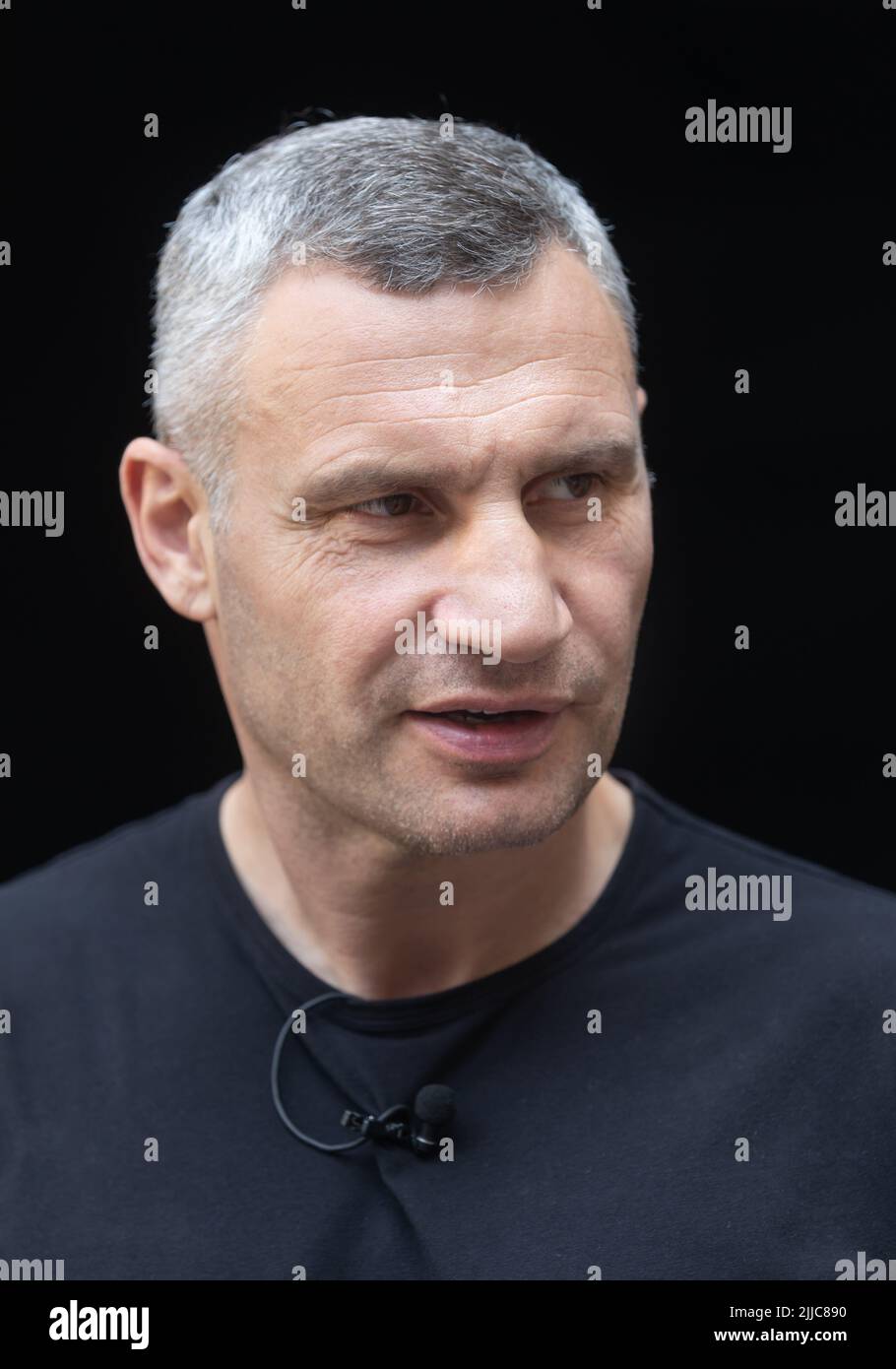 KYIV, UKRAINE - Jul. 06, 2022: Vitali Klitschko is a Ukrainian ...