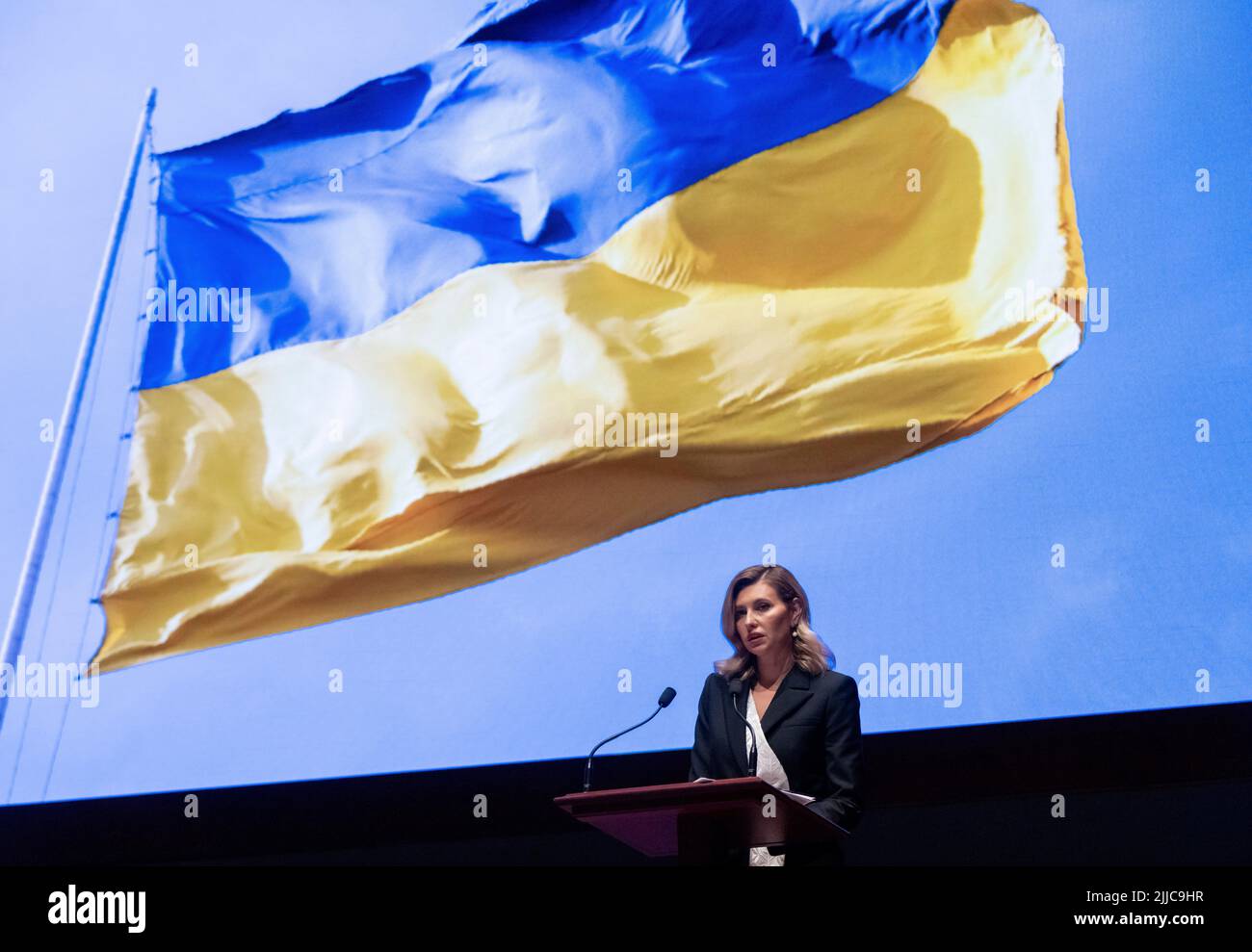 Ukrainian first lady hi-res stock photography and images - Alamy