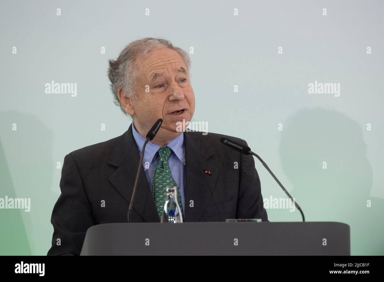 Jean TODT, former team boss Ferrari, at his laudatory speech, red ...