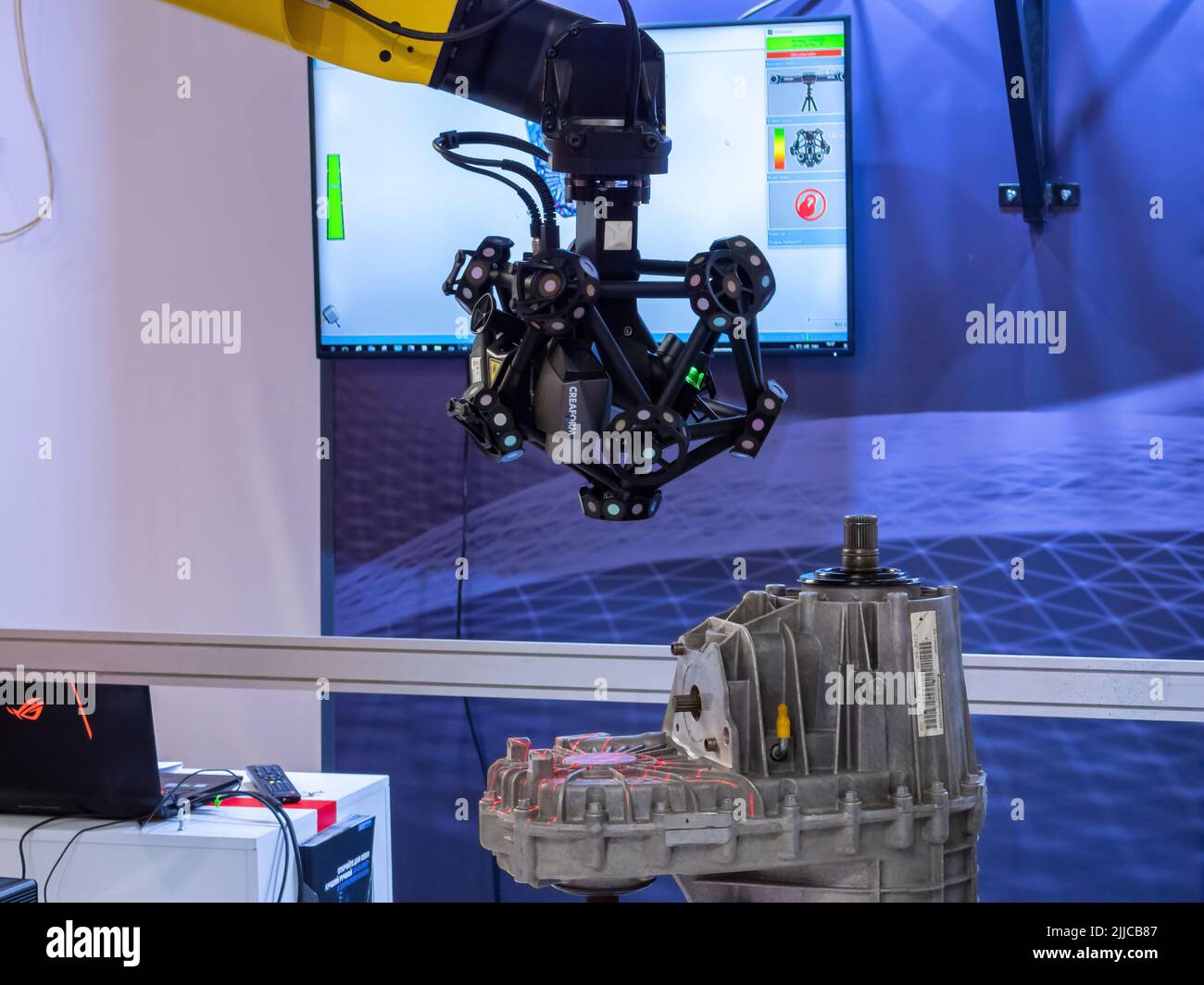 Automated scanning 3d scanner hi-res stock photography and images - Alamy