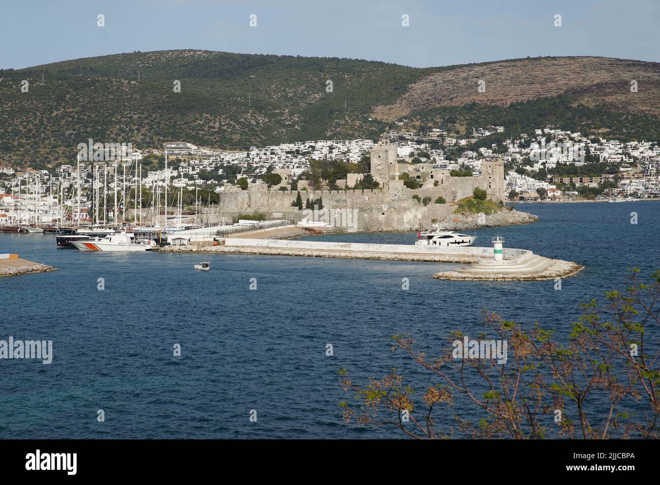 Bodrum Castle in Bodrum Town, Mugla, Turkey Stock Photo - Alamy
