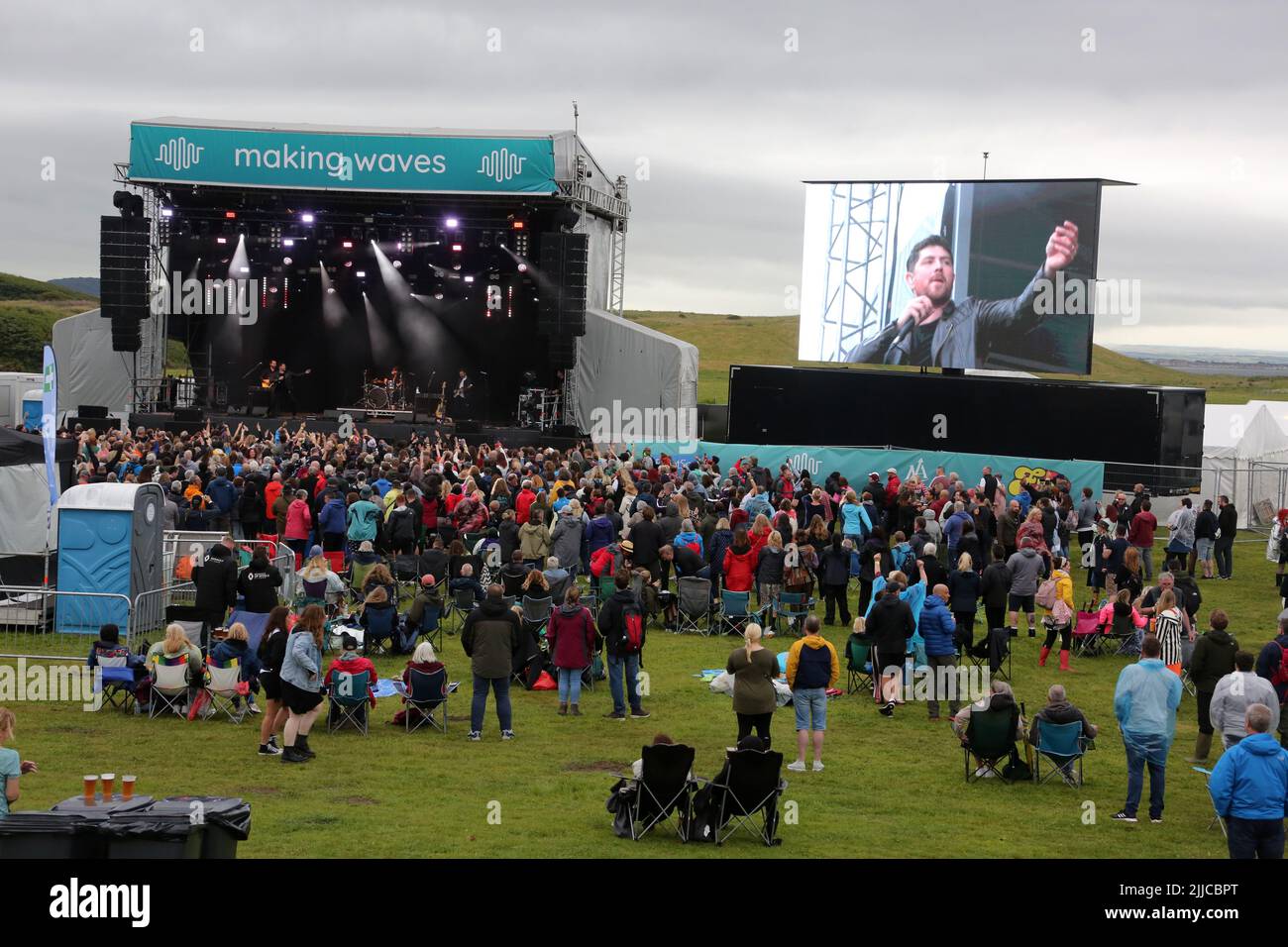 Irvine, Ayrshire, Scotland, UK. The first inaugral concert Making Waves ...