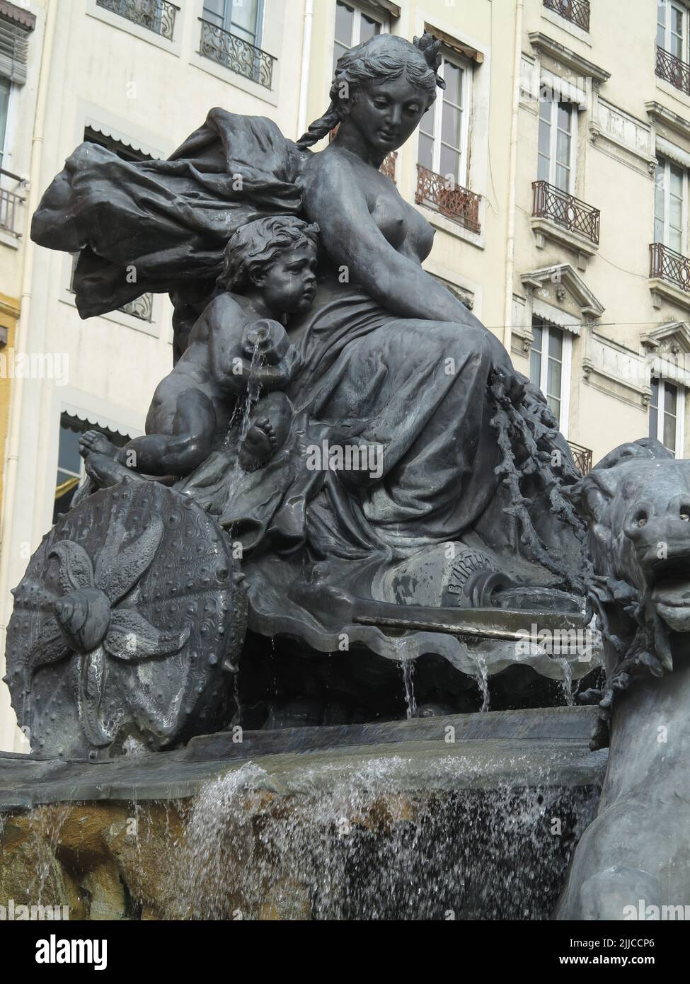 Fontaine Bartholdi - Place des terreaux - Lyon - Rhone - Auvergner ...