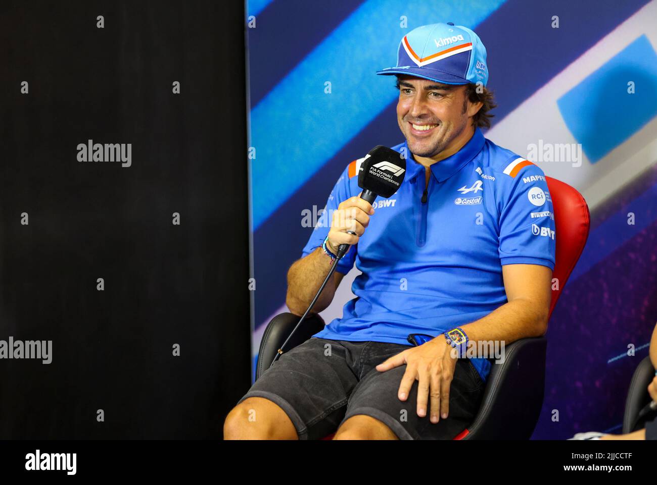 Le Castellet, France. 21st July, 2022. #14 Fernando Alonso (ESP, BWT ...