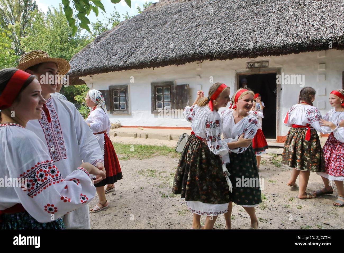 People in traditional ukrainian hi-res stock photography and images - Alamy