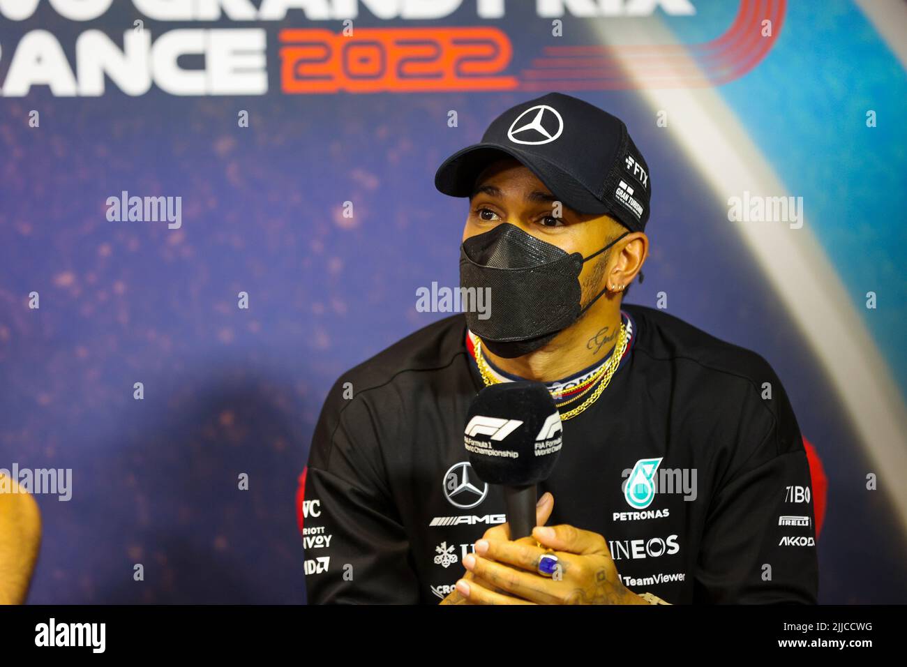 Le Castellet, France. 21st July, 2022. #44 Lewis Hamilton (GBR ...