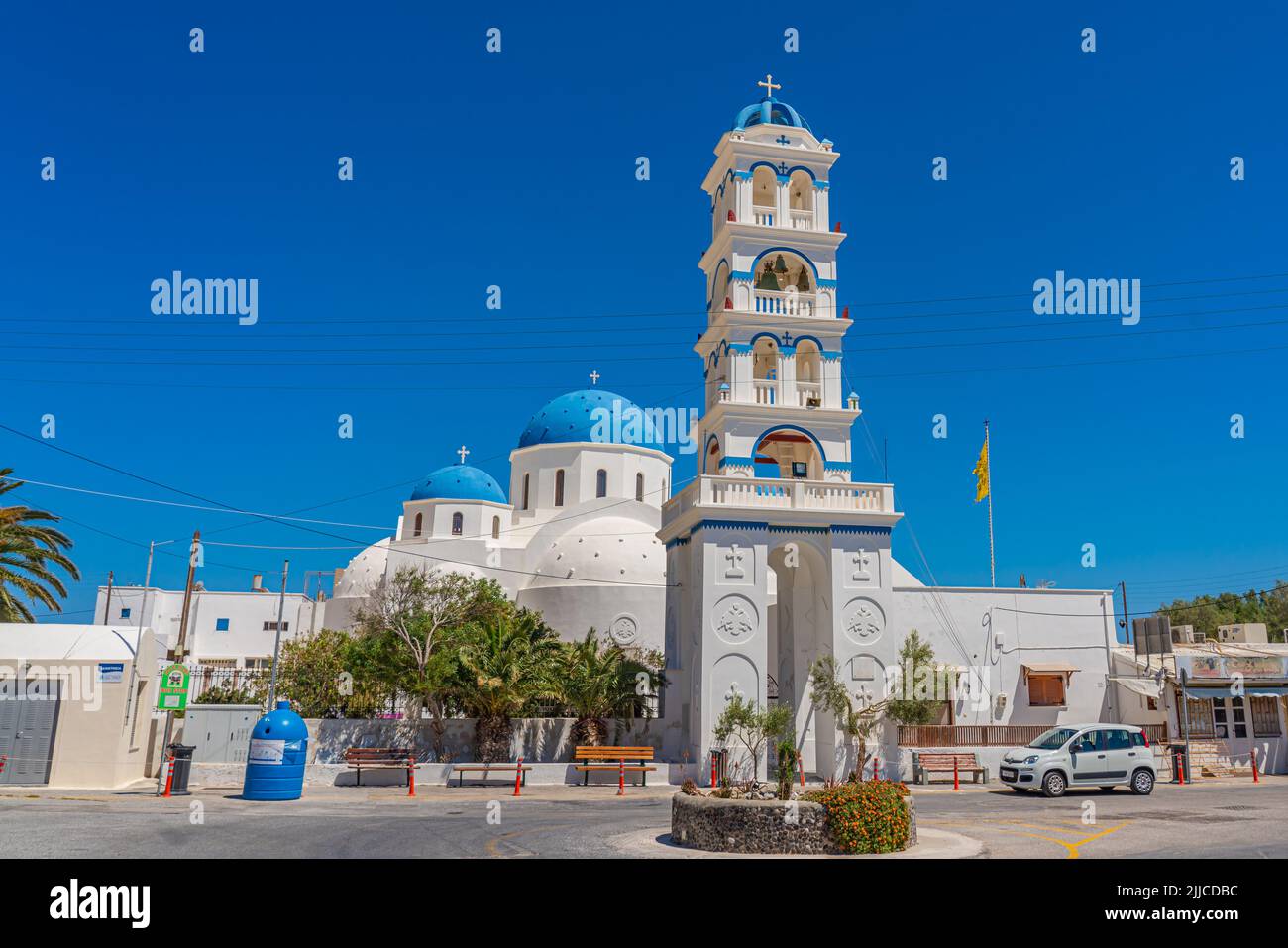 Perissa church hi-res stock photography and images - Alamy
