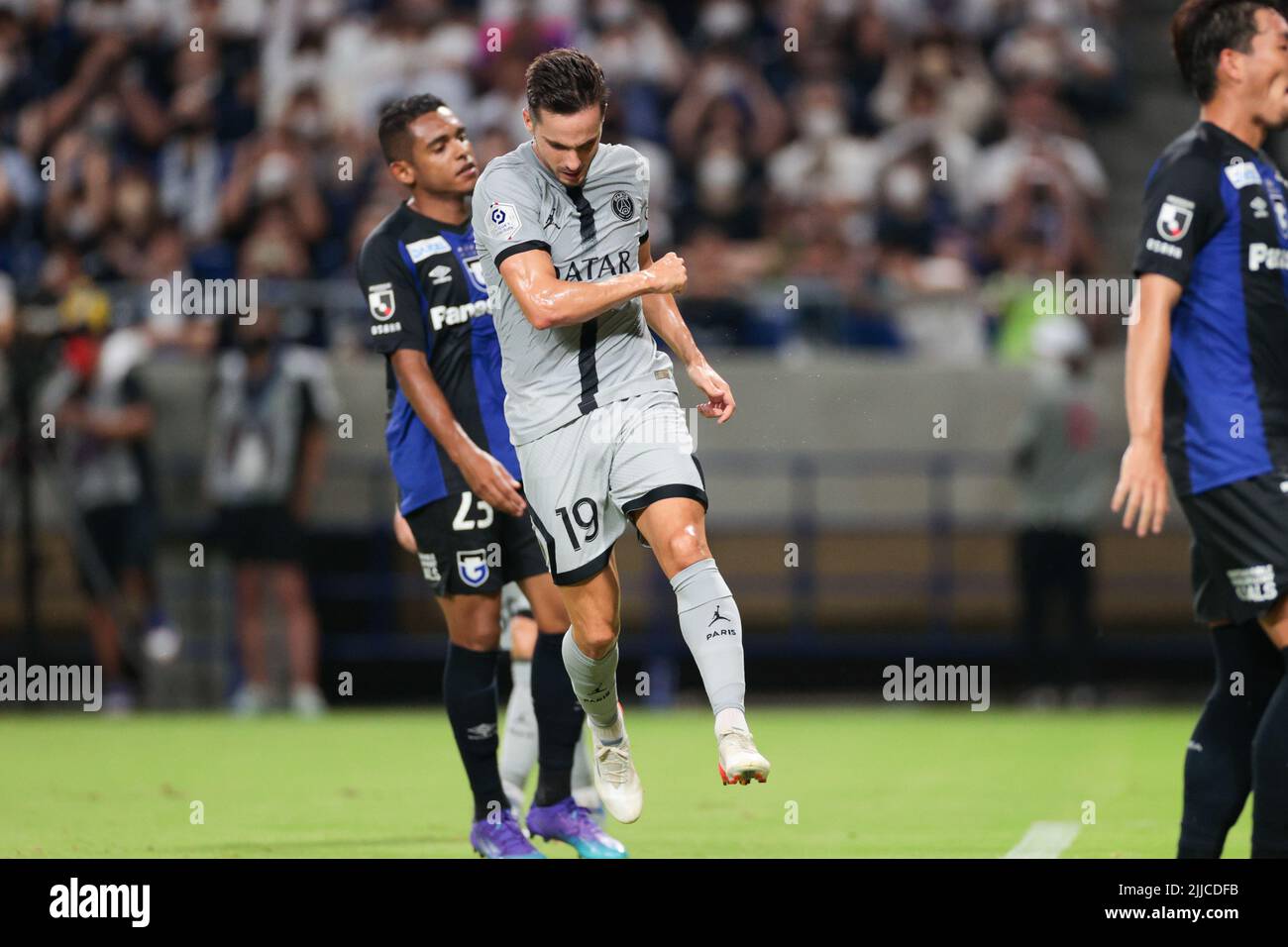 Osaka, Japan. 25th July, 2022. Pablo Sarabia (PSG) Football/Soccer ...