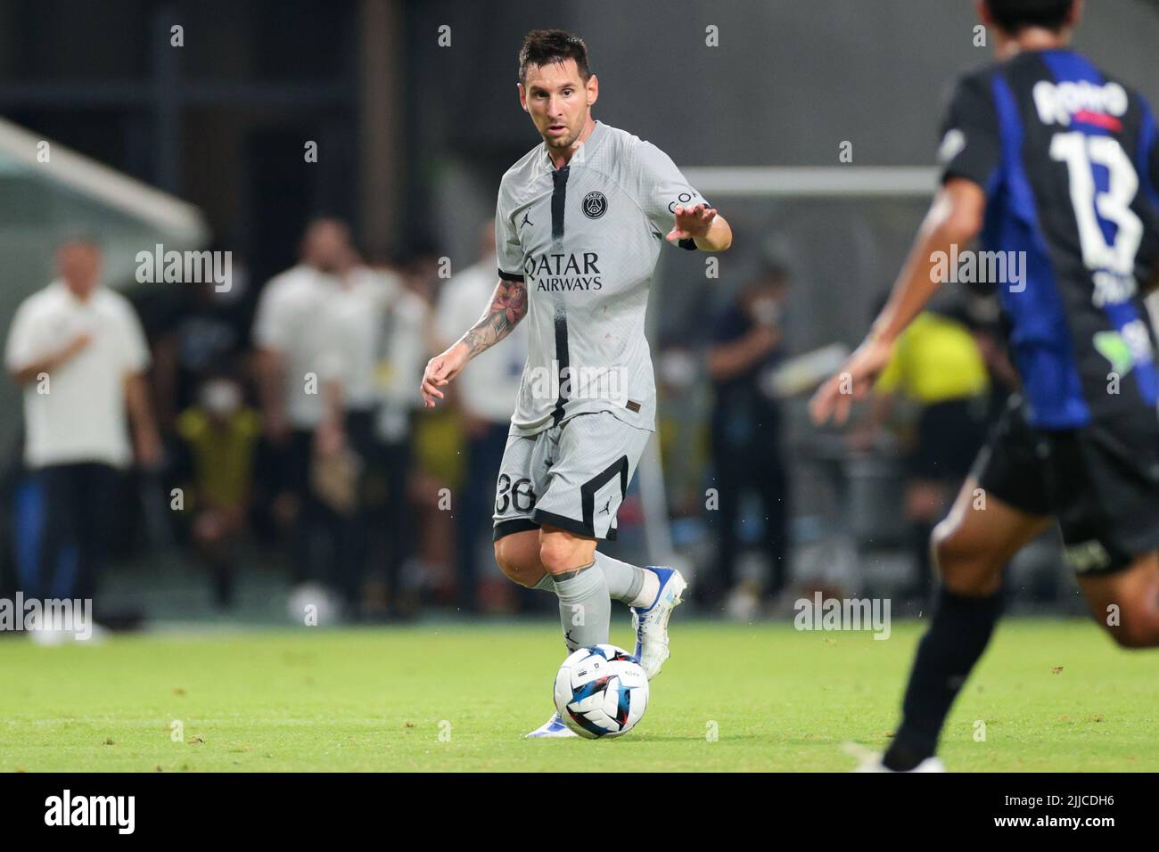 Osaka, Japan. 25th July, 2022. Lionel Messi (PSG) Football/Soccer : PSG ...
