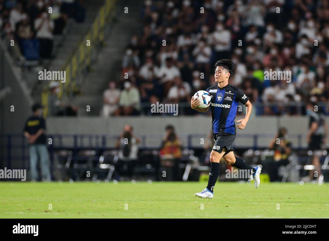 Osaka, Japan. 25th July, 2022. Hiroto Yamami (Gamba) Football/Soccer ...