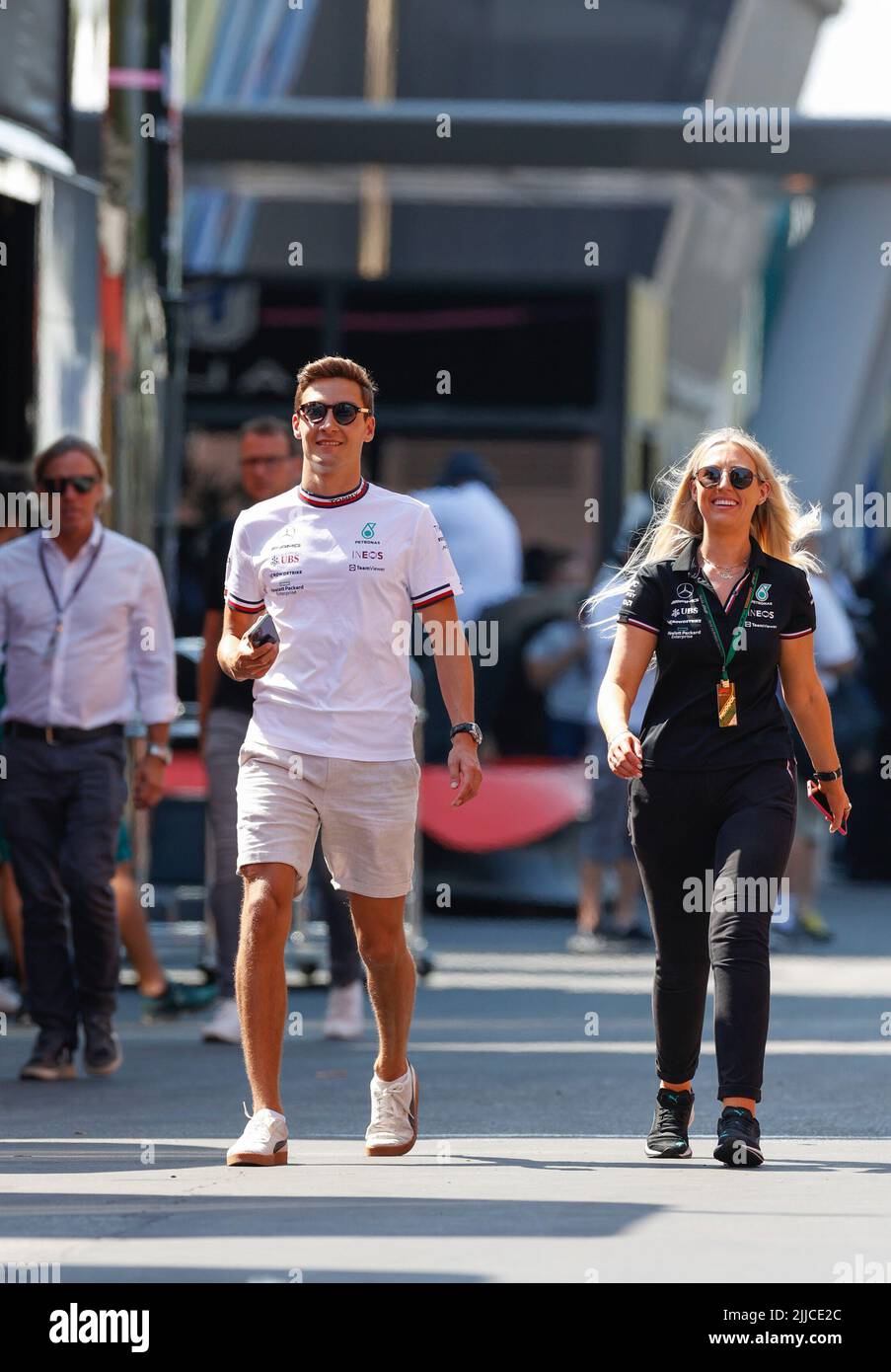 Le Castellet, France. 21st July, 2022. #63 George Russell (GBR ...