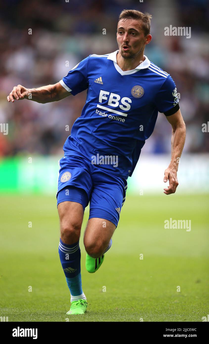 Leicester City's Timothy Castagne during a pre-season friendly match at ...
