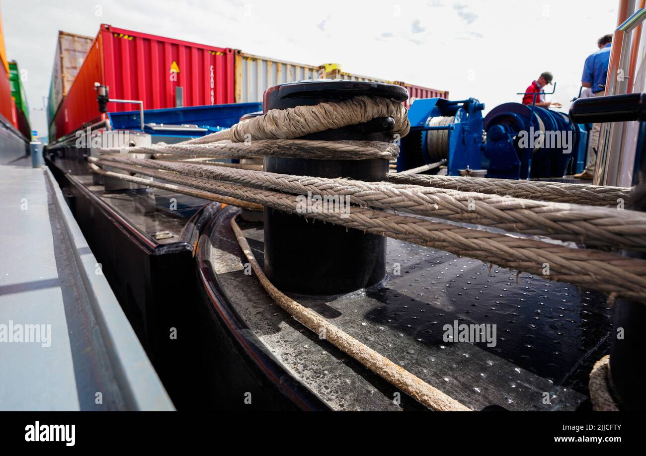 2022-07-25 14:01:06 ROTTERDAM - The ship Millennium 2 of shipping ...