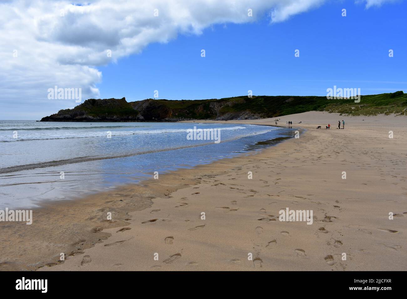 Broadhaven south beach, Stackpole, Pembrokeshire, Wales Stock Photo - Alamy