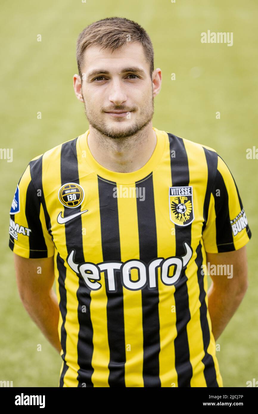 ARNHEM - Matus Bergo during the annual photo press day of football club ...