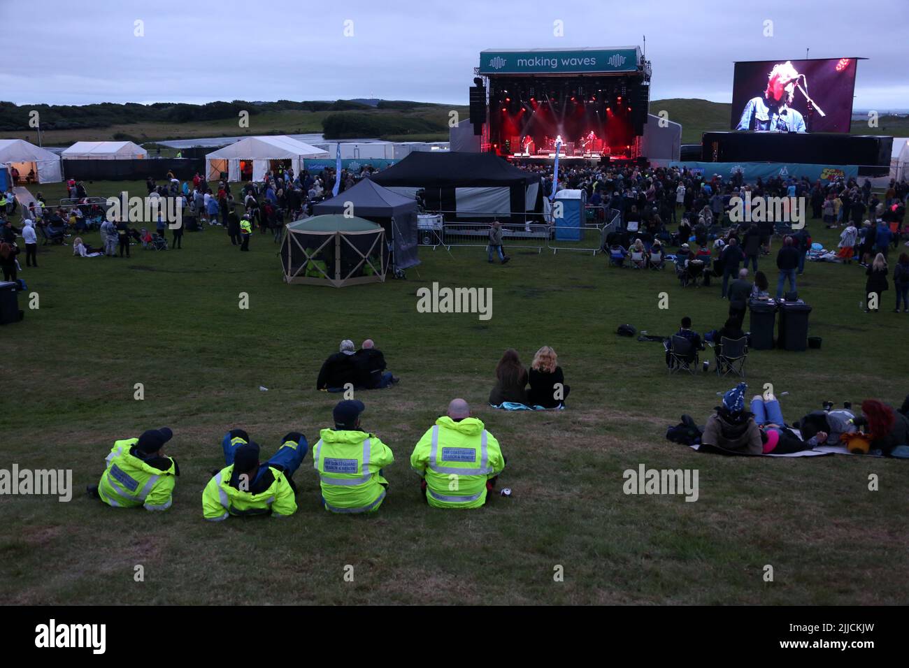 Irvine, Ayrshire, Scotland, UK. The first inaugral concert Making Waves ...