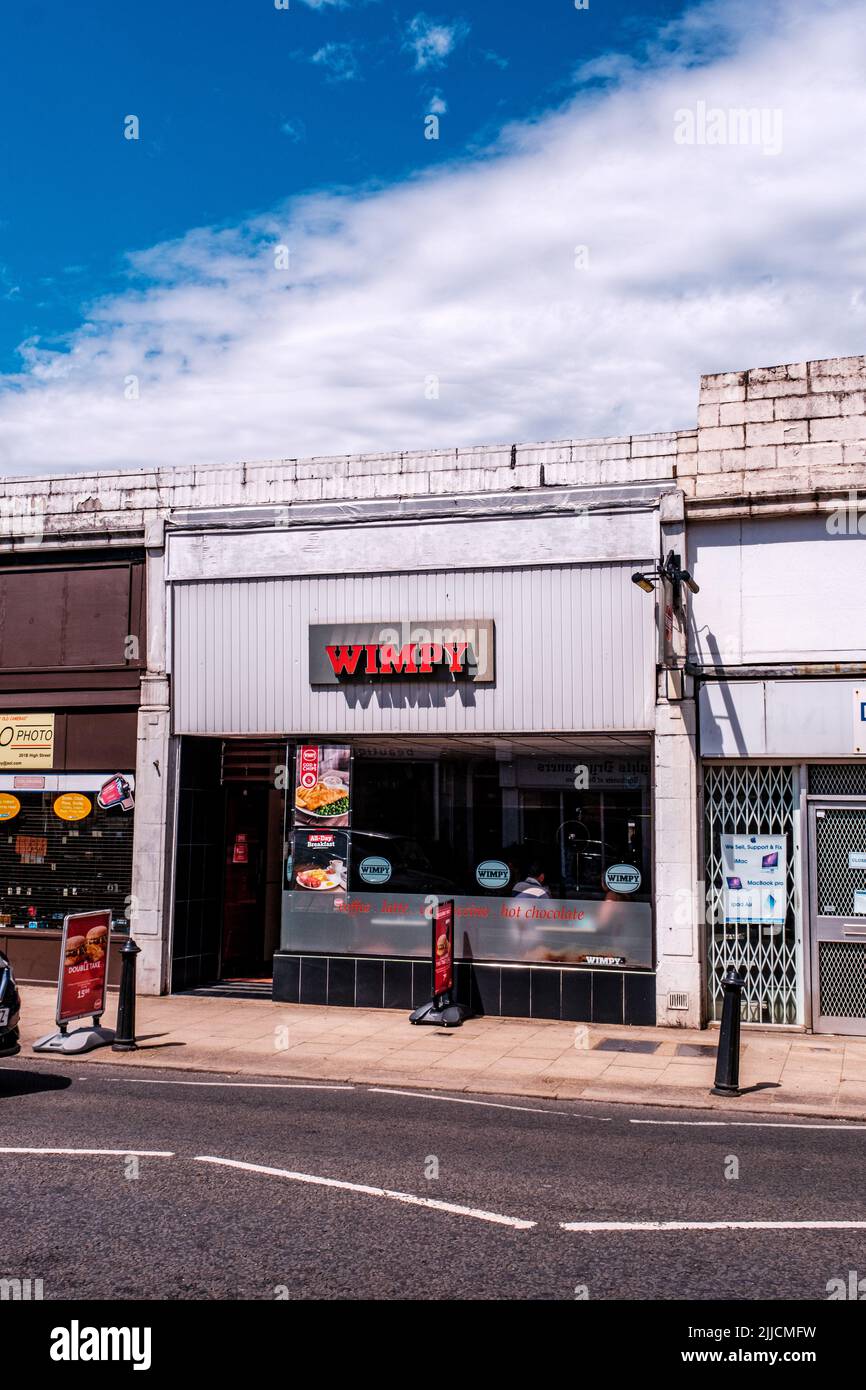 Wimpy logo hi-res stock photography and images - Alamy