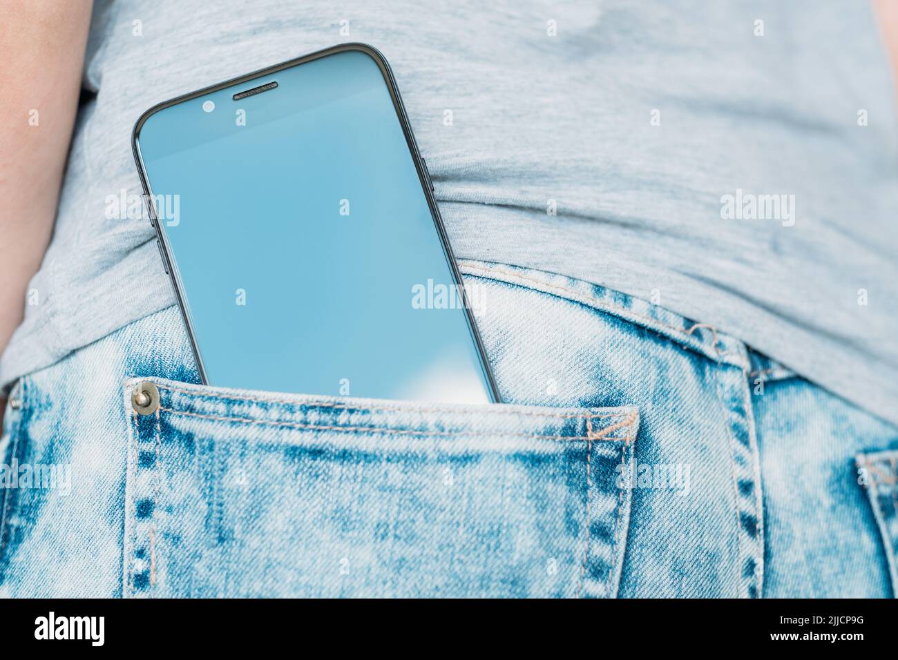 Back pocket phone hi-res stock photography and images - Alamy