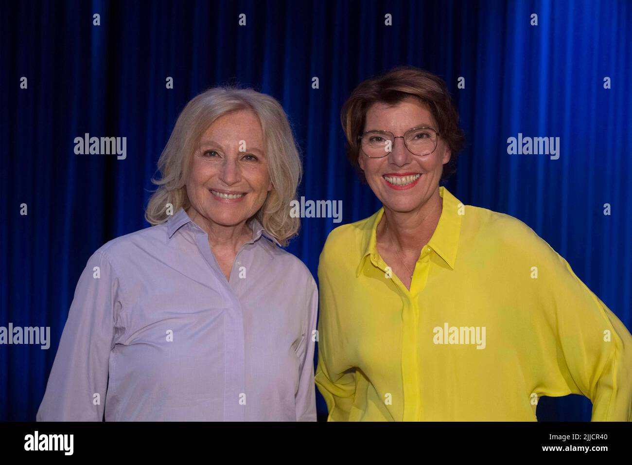from left: Maren KROYMANN, actress, presenter Bettina BOETTINGER ...