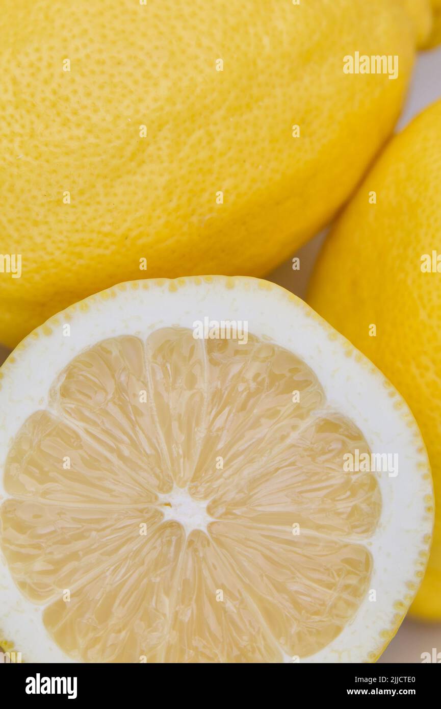 Lemons citrus fruits hi-res stock photography and images - Alamy