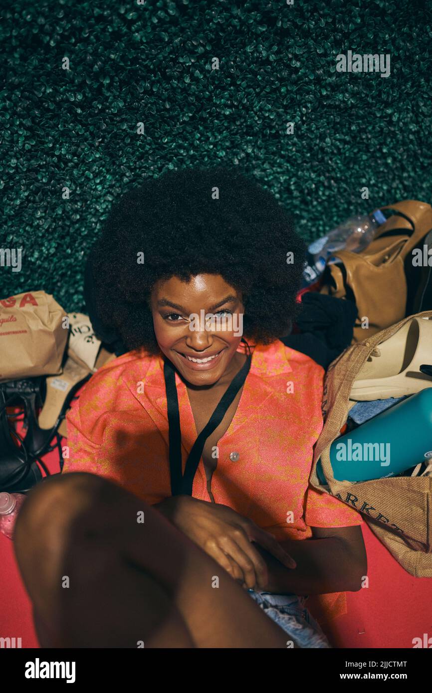 MIAMI BEACH, FLORIDA - JULY 2022. Photo from Miami Swim Week 2022 Stock ...