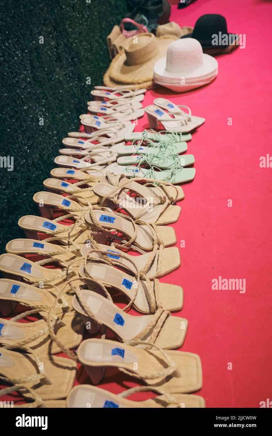 MIAMI BEACH, FLORIDA - JULY 2022. Photo from Miami Swim Week 2022 Stock ...