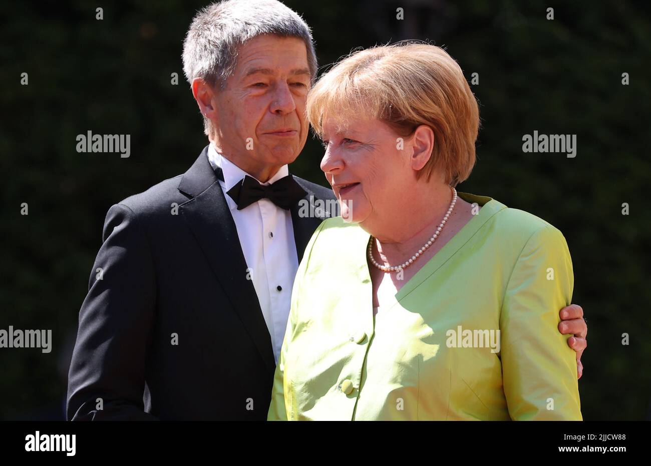 Bayreuth, Germany. 25th July, 2022. Angela Merkel, former German ...